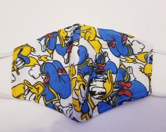 Donald Duck Face Mask - Etsy
