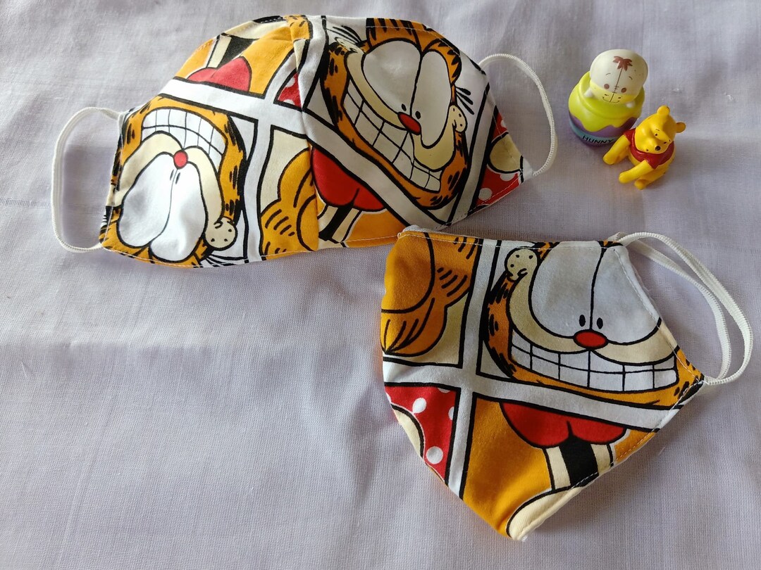 Handmade Custom Mask Face Covers Masks Manmade High Q Craft ART Cartoon ...