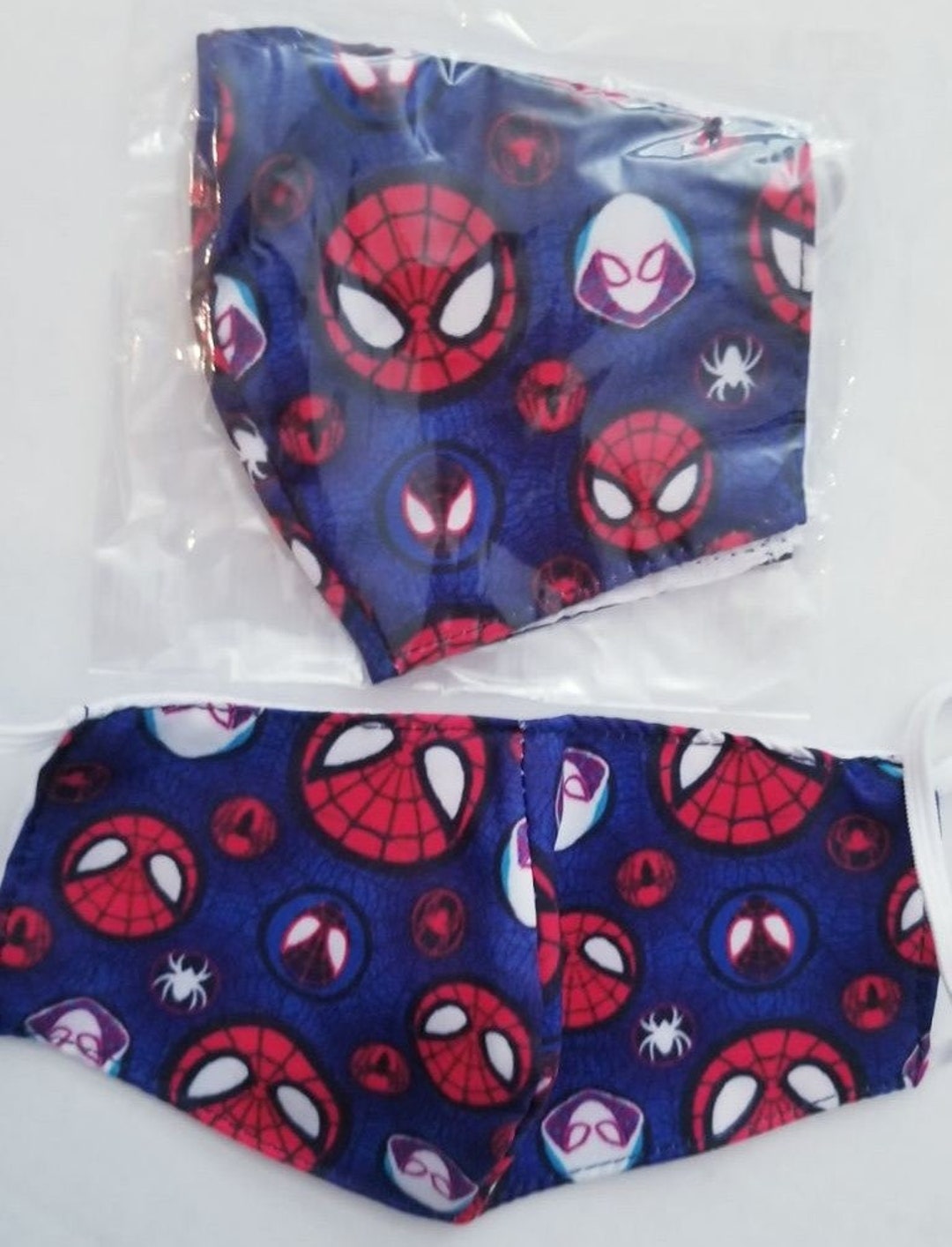 2 X Handmade Custom Boy Girl Kids Children Child Mask Face Covers Masks ...