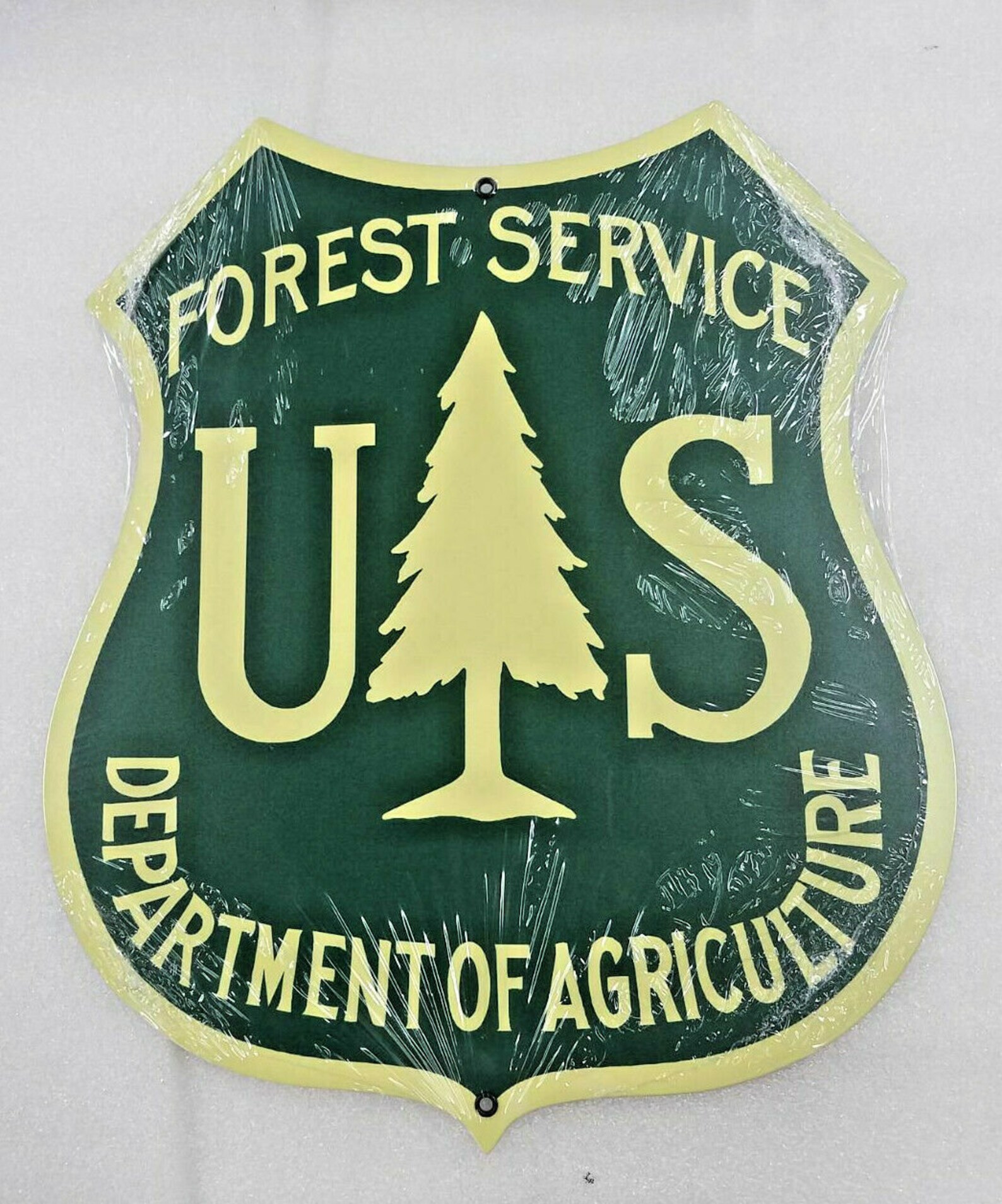 Large 16 USFS Forest Service Shield Ranger Agriculture | Etsy