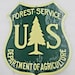 Large 16 USFS Forest Service Shield Ranger Agriculture Logo Ad USA ...