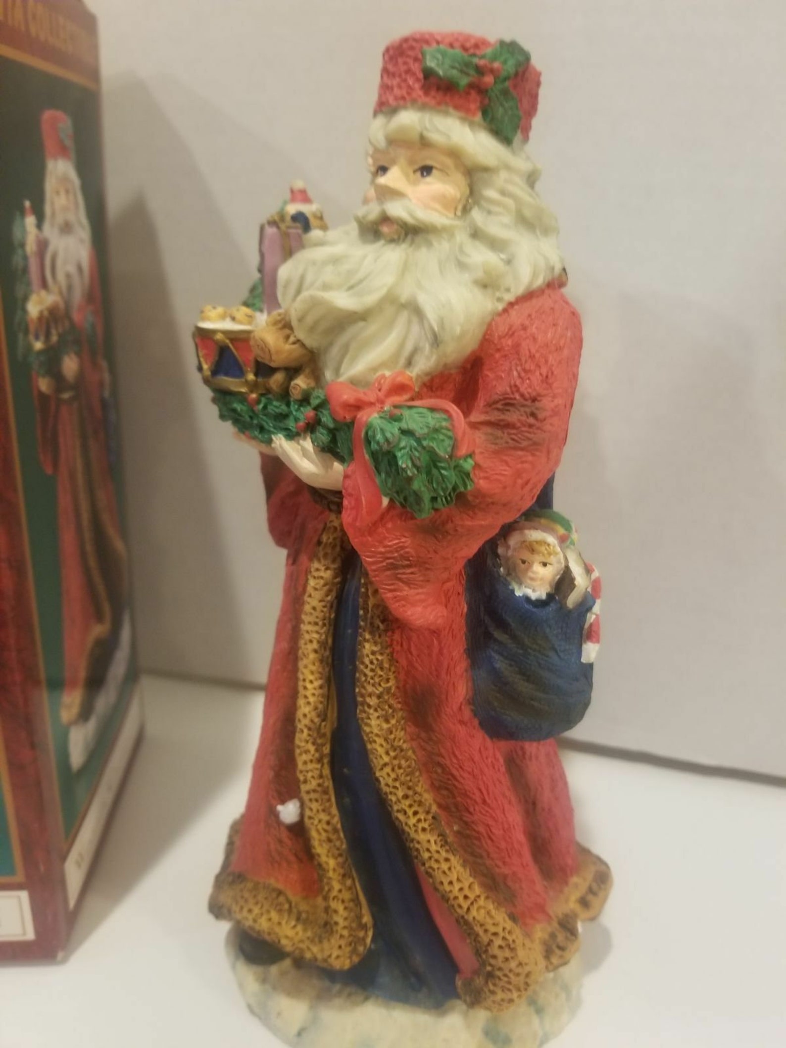 Santa Claus Figure Windsor Collection Eastern European NIB | Etsy
