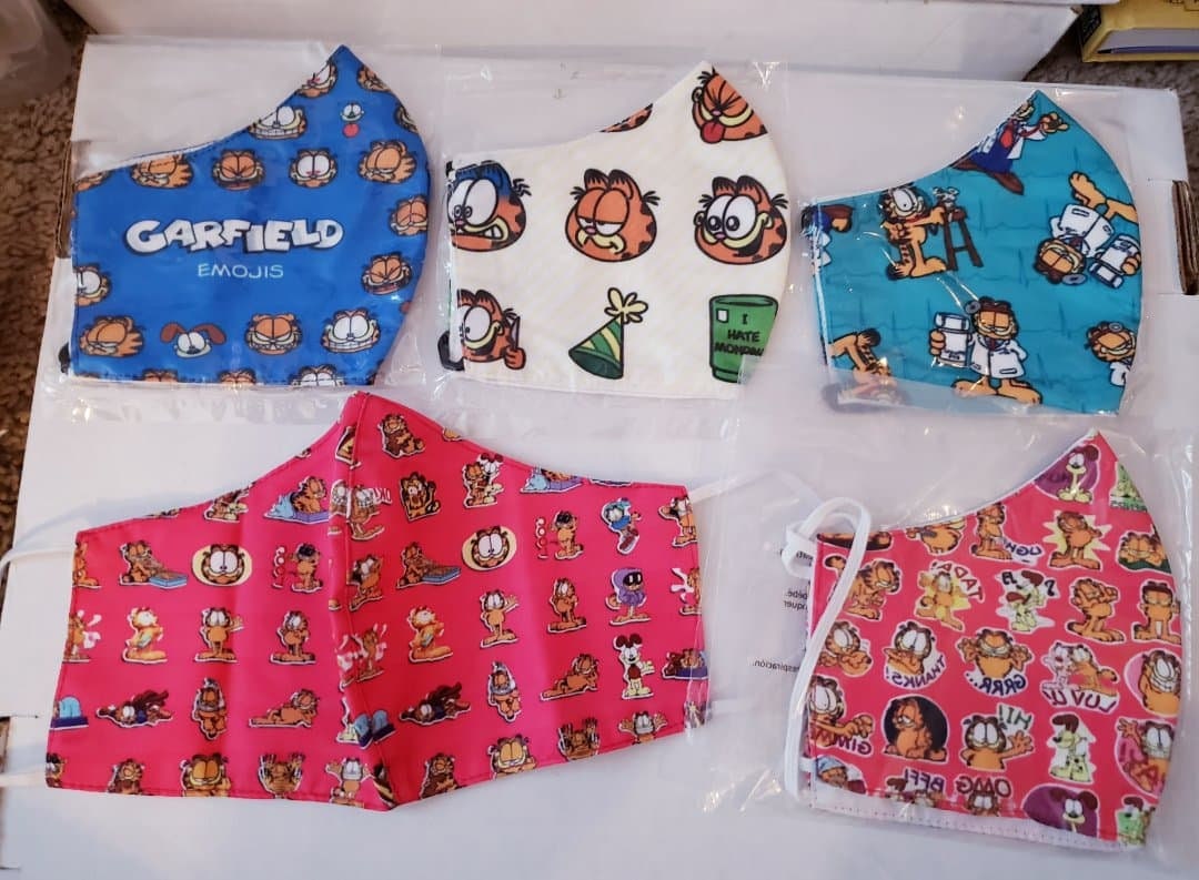 Handmade Custom Face Covers Masks High Q Craft ART Cartoon Toon Fun ...
