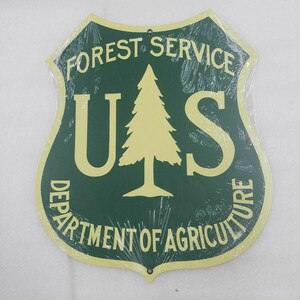 Large 16" USFS Forest Service Shield Ranger Agriculture Logo Ad USA ...