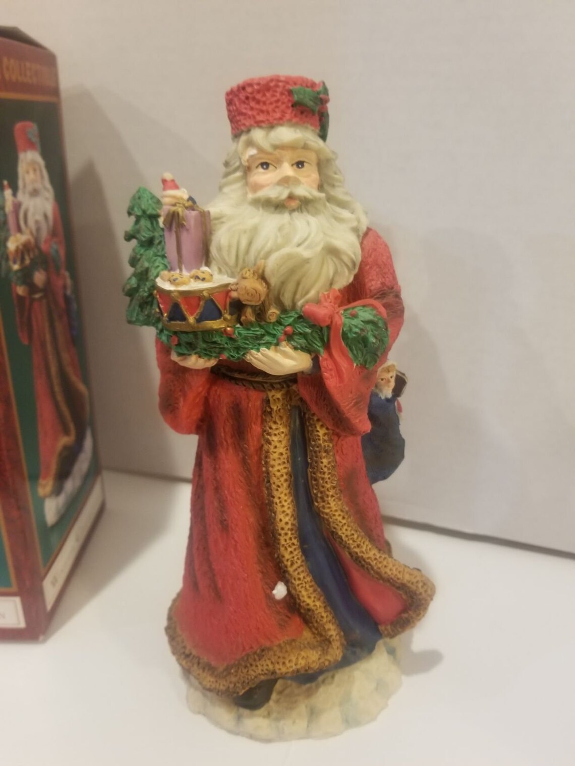 Santa Claus Figure Windsor Collection Eastern European NIB | Etsy