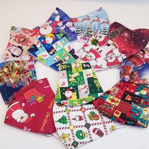 Handmade Custom Mask Face Covers Masks ART Holiday Seasonal Fun XMAS ...