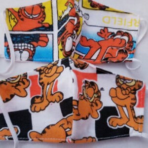 Handmade Custom Mask Face Covers Masks Manmade High Q Craft ART Cartoon ...