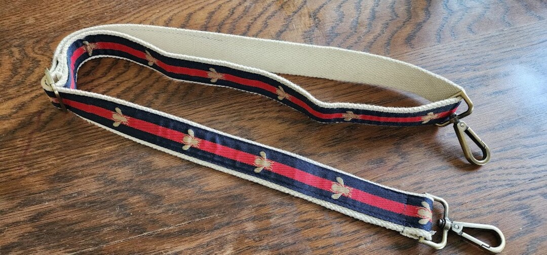 Crossbody Purse Strap | French Bee | Adjustable Purse Strap - Etsy