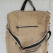 Levis Tan Denim Convertible Crossbody Backpack - Etsy
