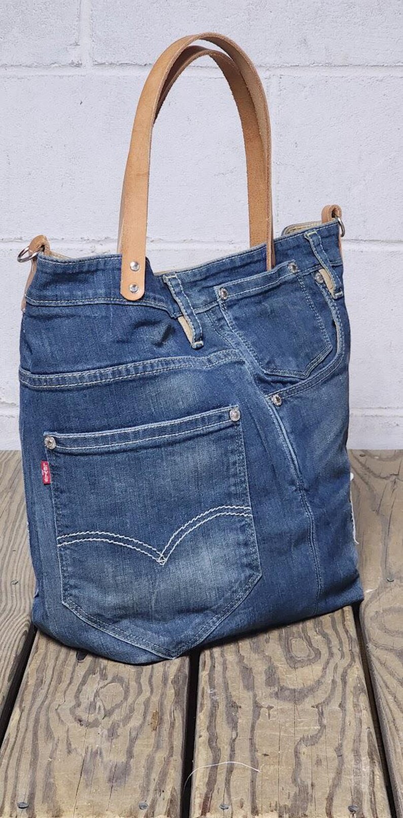 Upcycled Levi's Bag Purse - Etsy