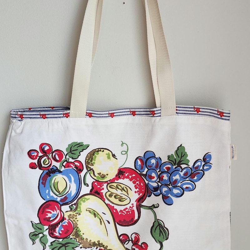 Upcycled Tote Bag - Etsy