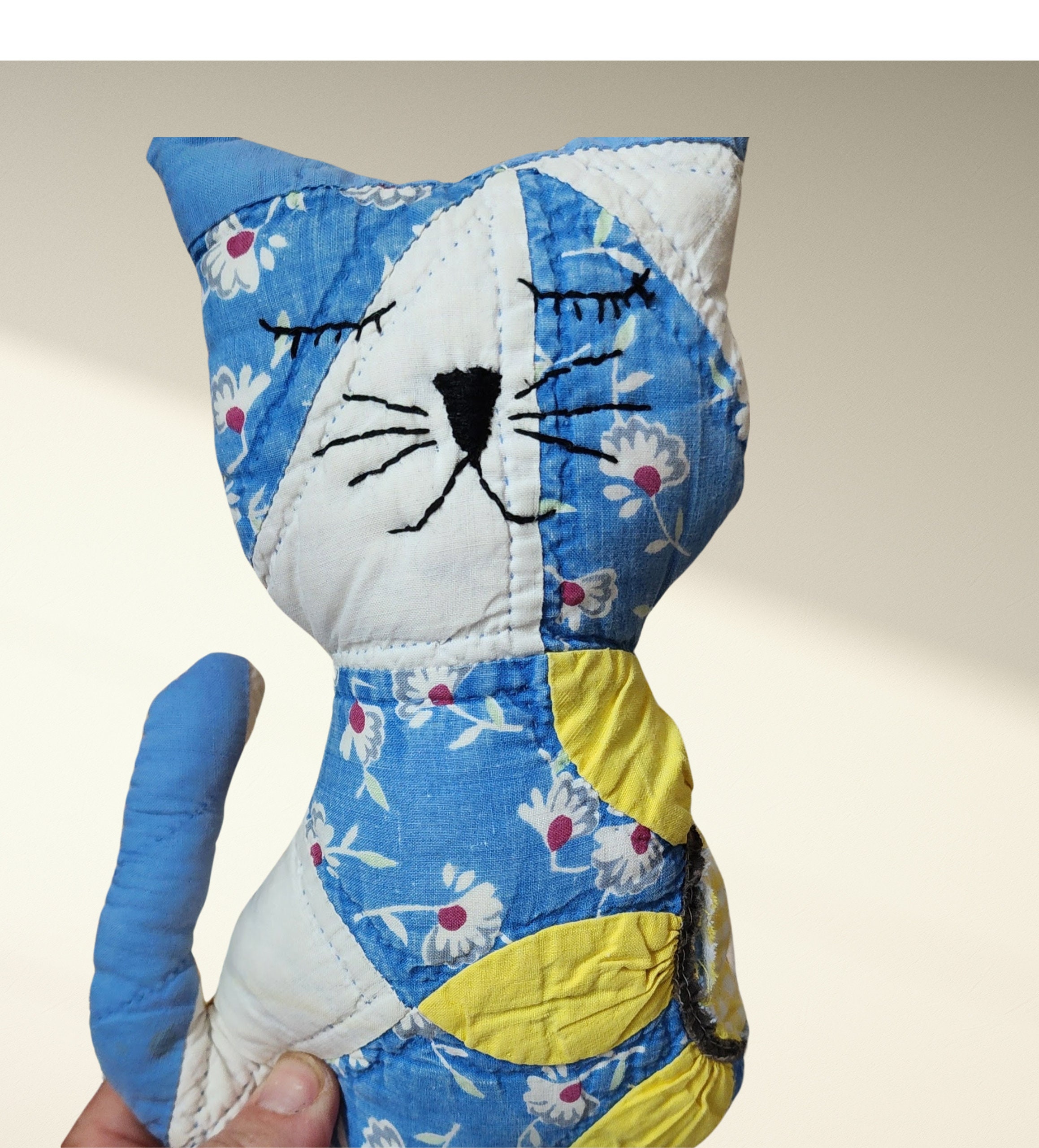 Vintage Quilt Lovies, Upcycled Quilt Stuffed Animals - Etsy