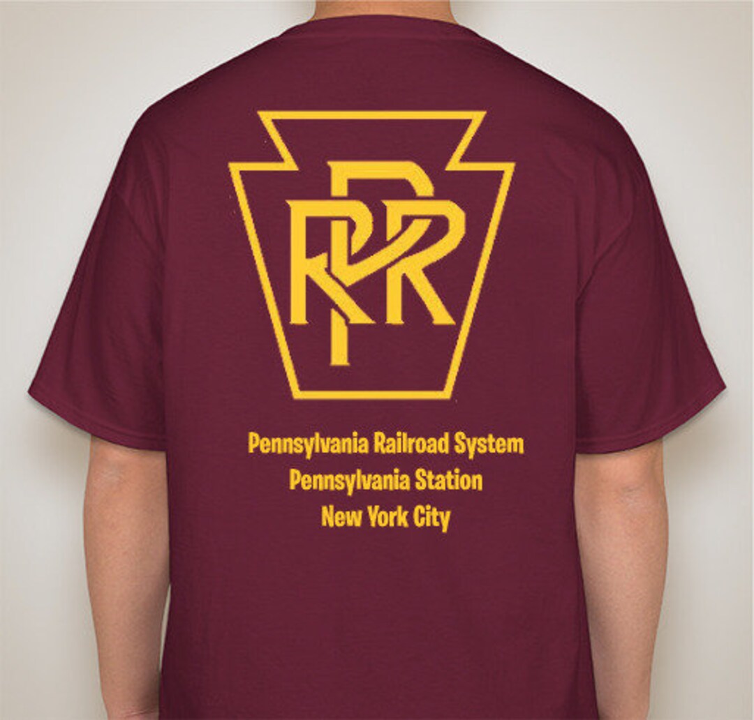 PRR Penn Station Pennsylvania Station New York City NYC Hanes 100% ...