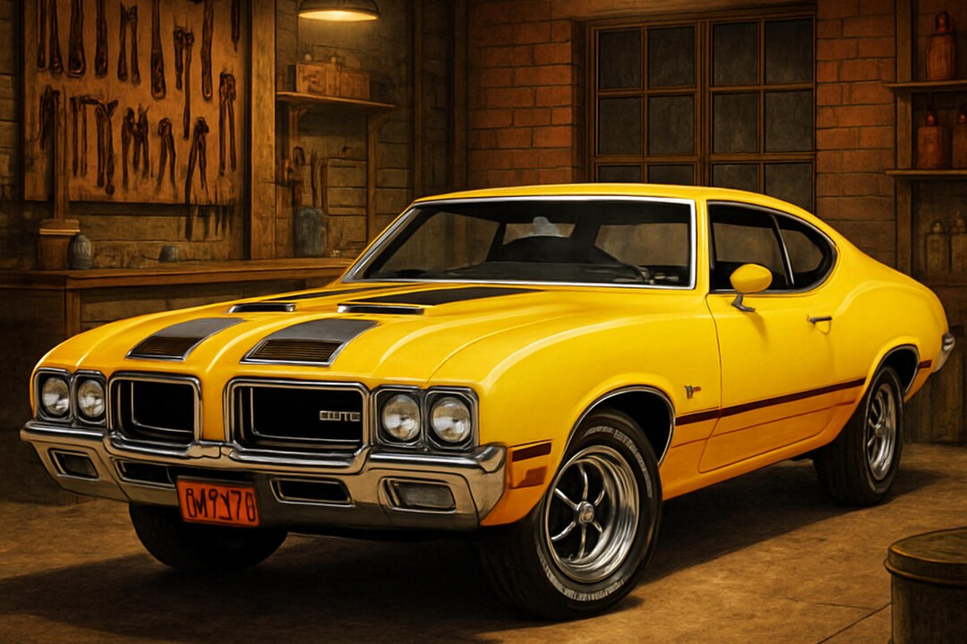Digital Download Cutlass – Printable Muscle Car Wall Art - Etsy