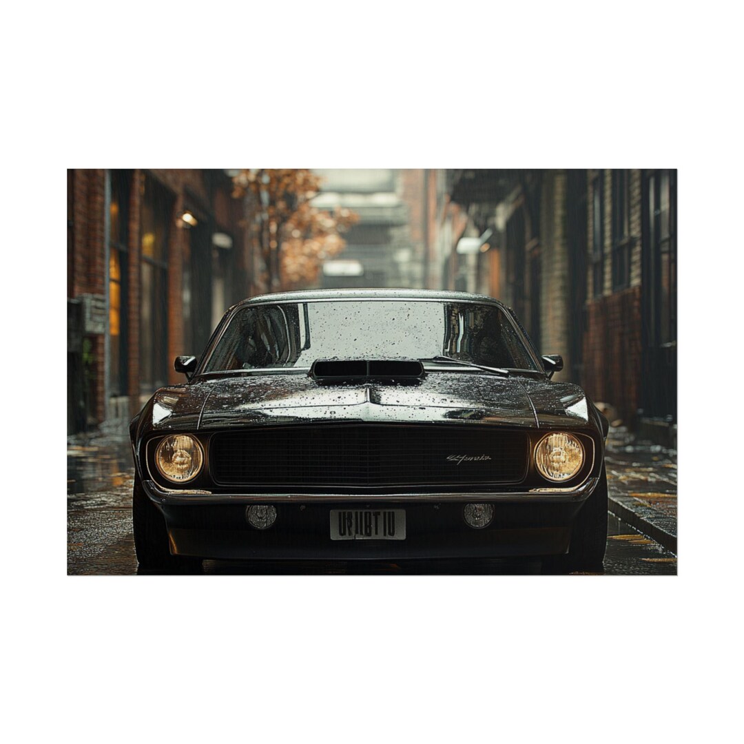 1971 Plymouth Barracuda Poster – Classic Muscle Car Wall Art Print - Etsy