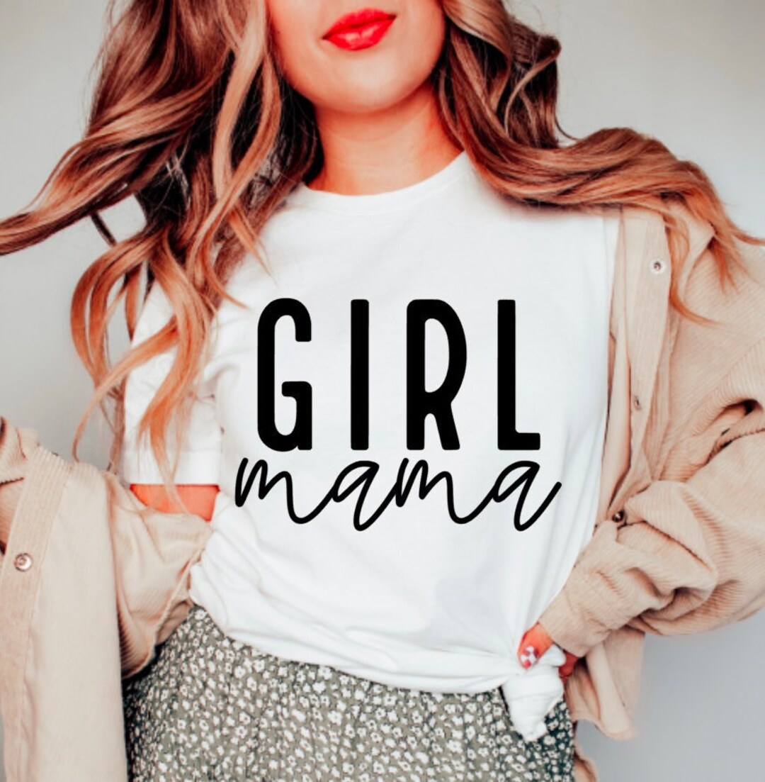 Girl Mama Shirt, Mom of Girls Shirt, Mother's Day Gift, Christmas Gift ...