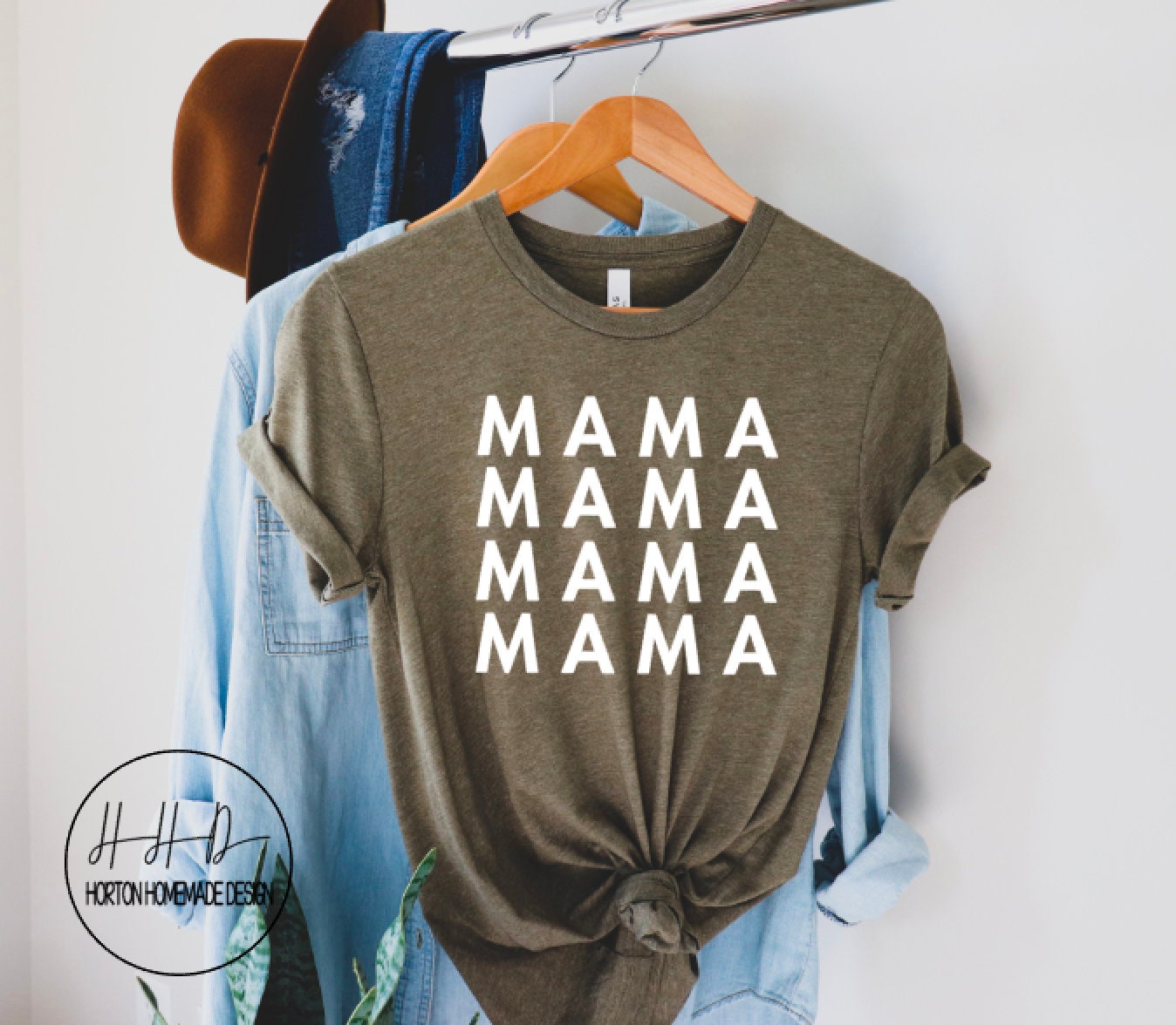 Mama Life Shirt Retro Stacked Mom Shirt Mother's Day - Etsy