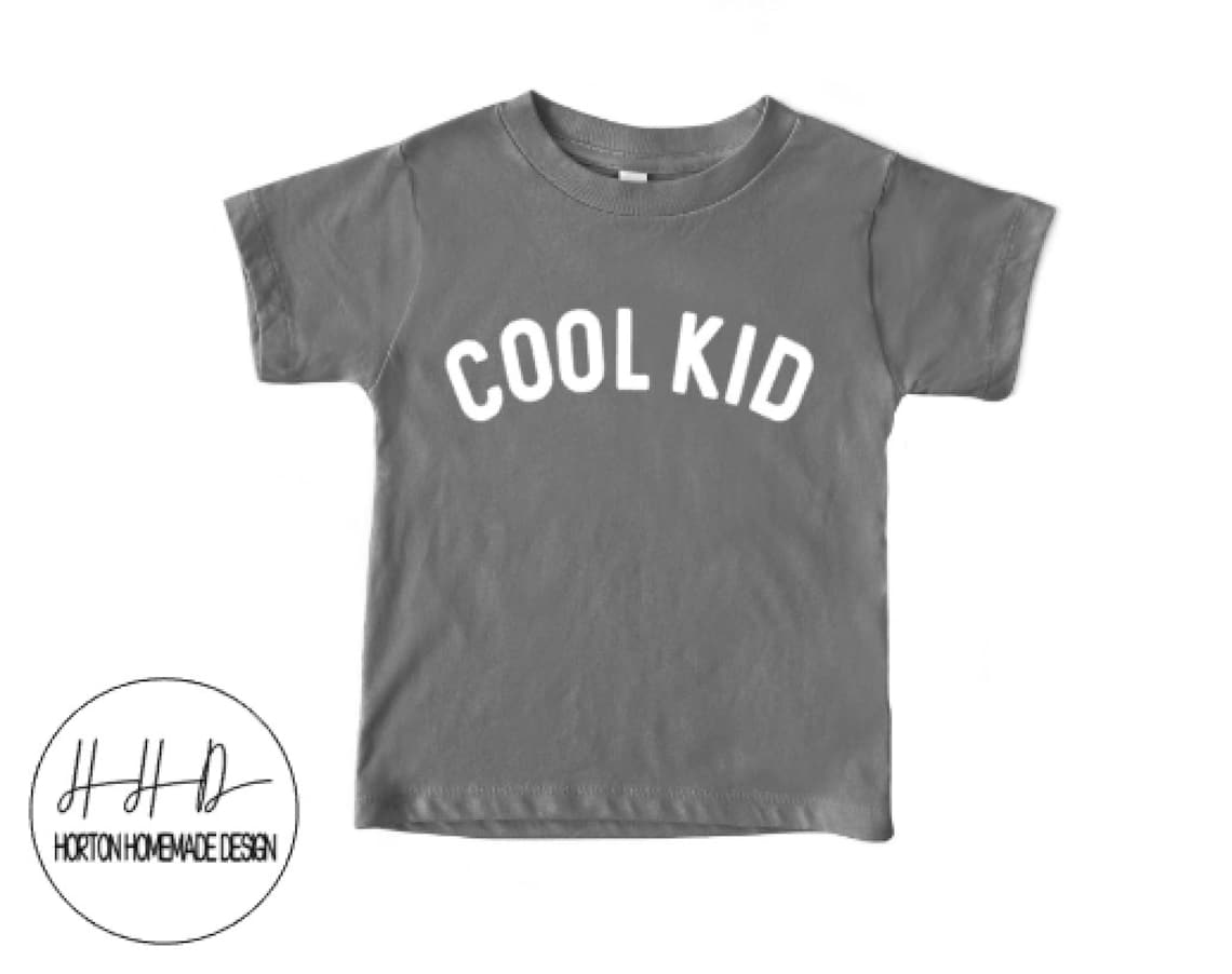 Cool Kid Shirt Kids T-shirt Cool Kid Tee T-shirt T-shirt - Etsy.de