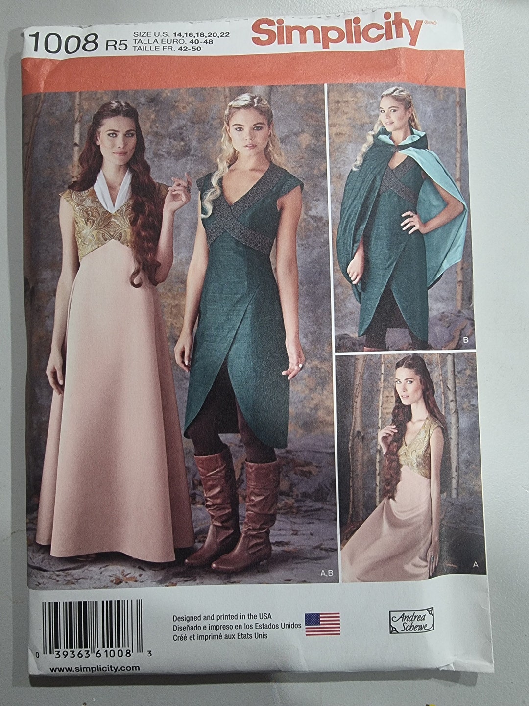 Simplicity 1008 14 22 - Etsy