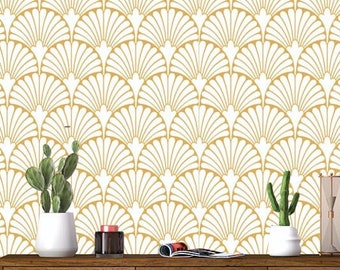 Gold Geometric Triangles Self Adhesive Removable Wallpaper - Etsy UK