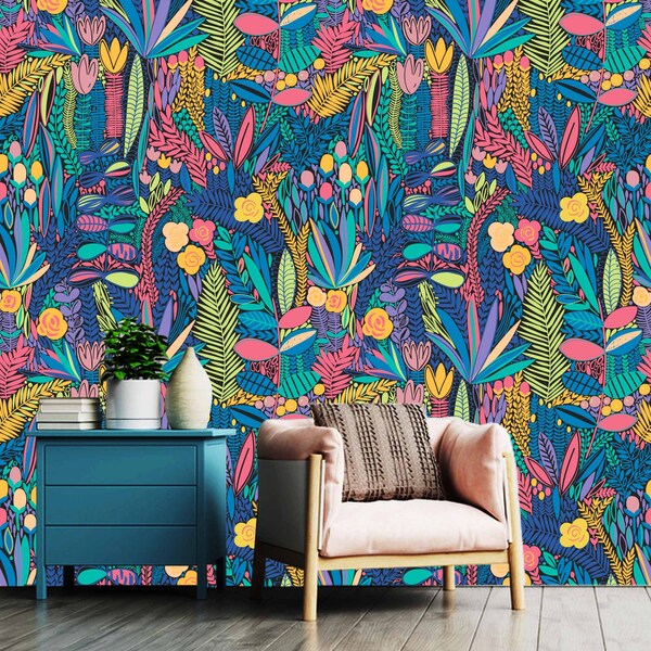 Colorful Wallpaper - Etsy