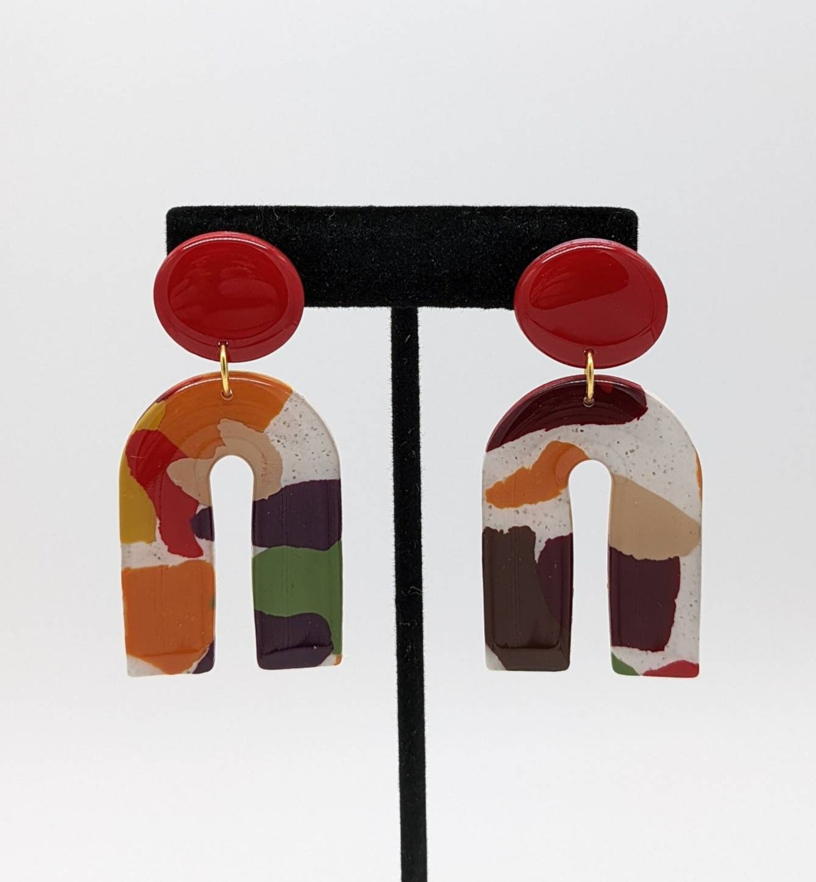 Cornucopia - Handmade Polymer Clay Earrings - Etsy