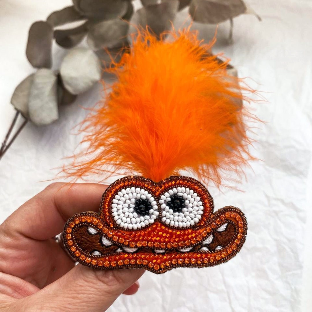 Brooch Anxiety From Inside Out 2 Unique Handmade Accessory for Fans of ...