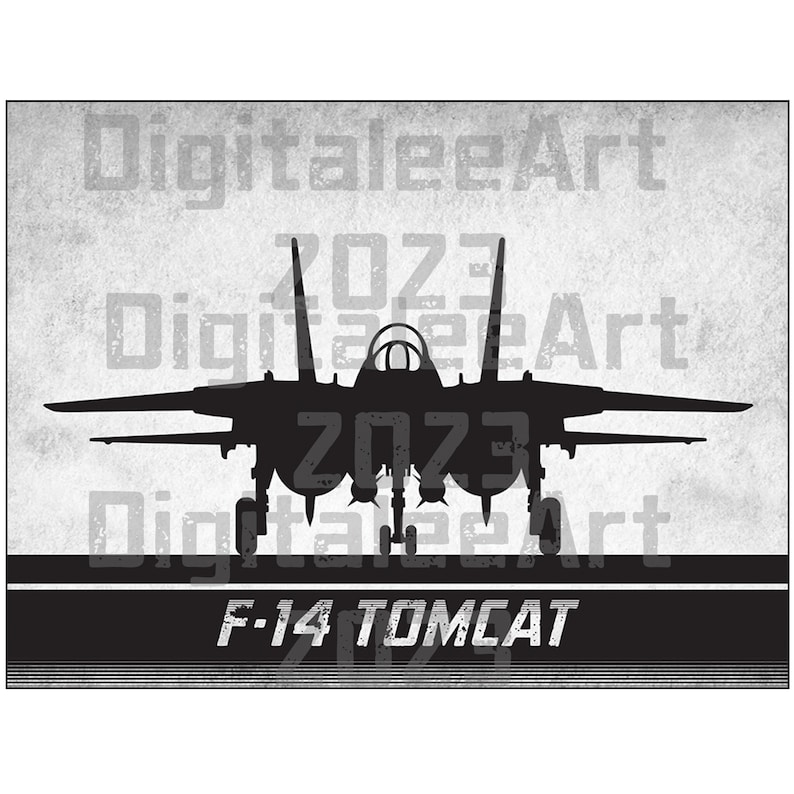 F-14 Tomcat Wall Poster - Instant Digital Download - Etsy