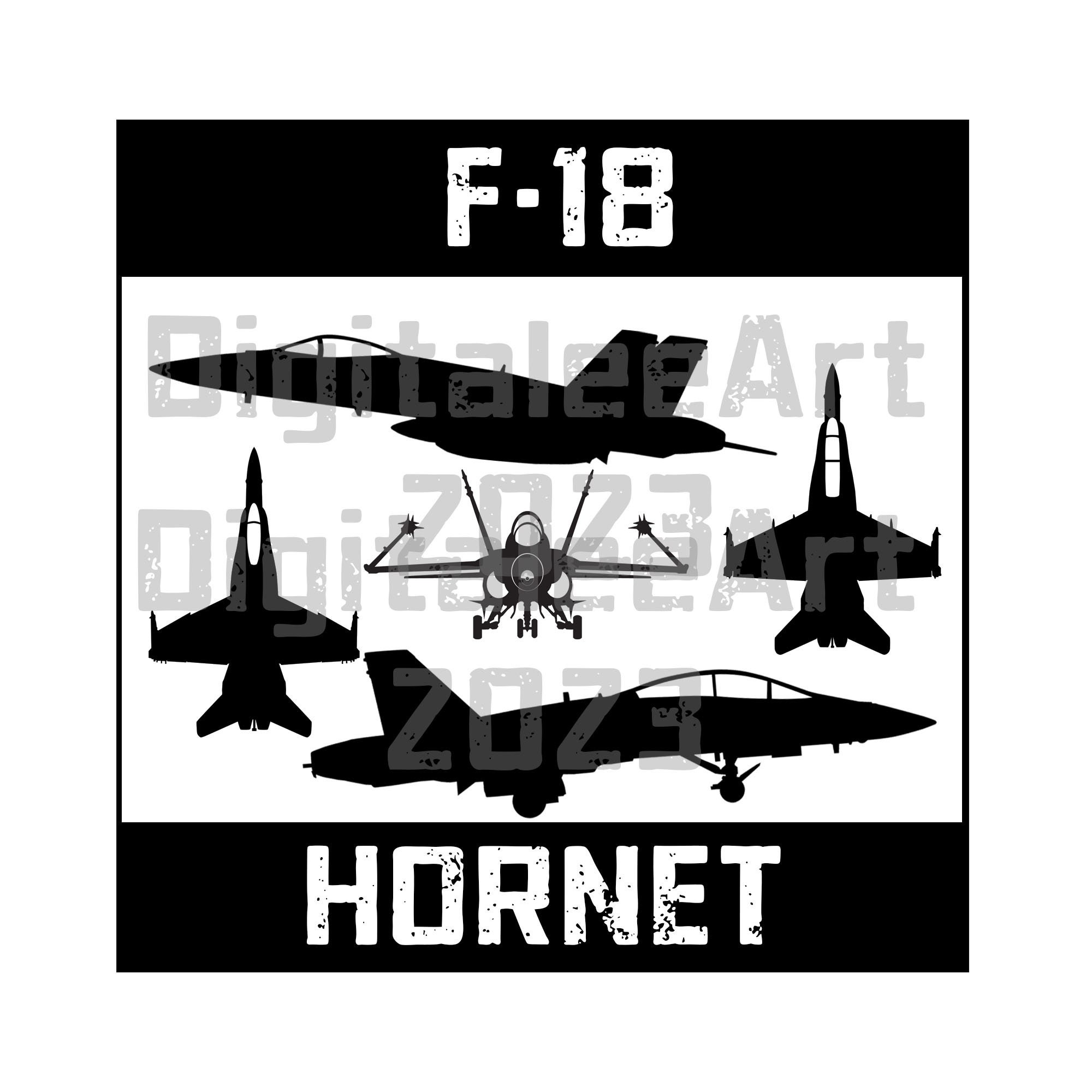 F 18 Clipart