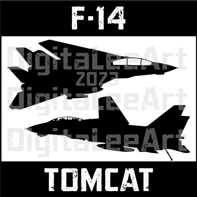 F-14 Tomcat Clipart Instant Download - Etsy Canada