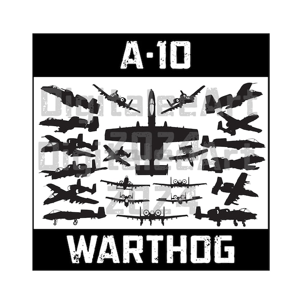 A10 Silhouette - Etsy