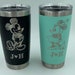 Disney YETI, Personalized 20 Oz YETI, Tinkerbell, Goofy, Frozen, Olaf ...