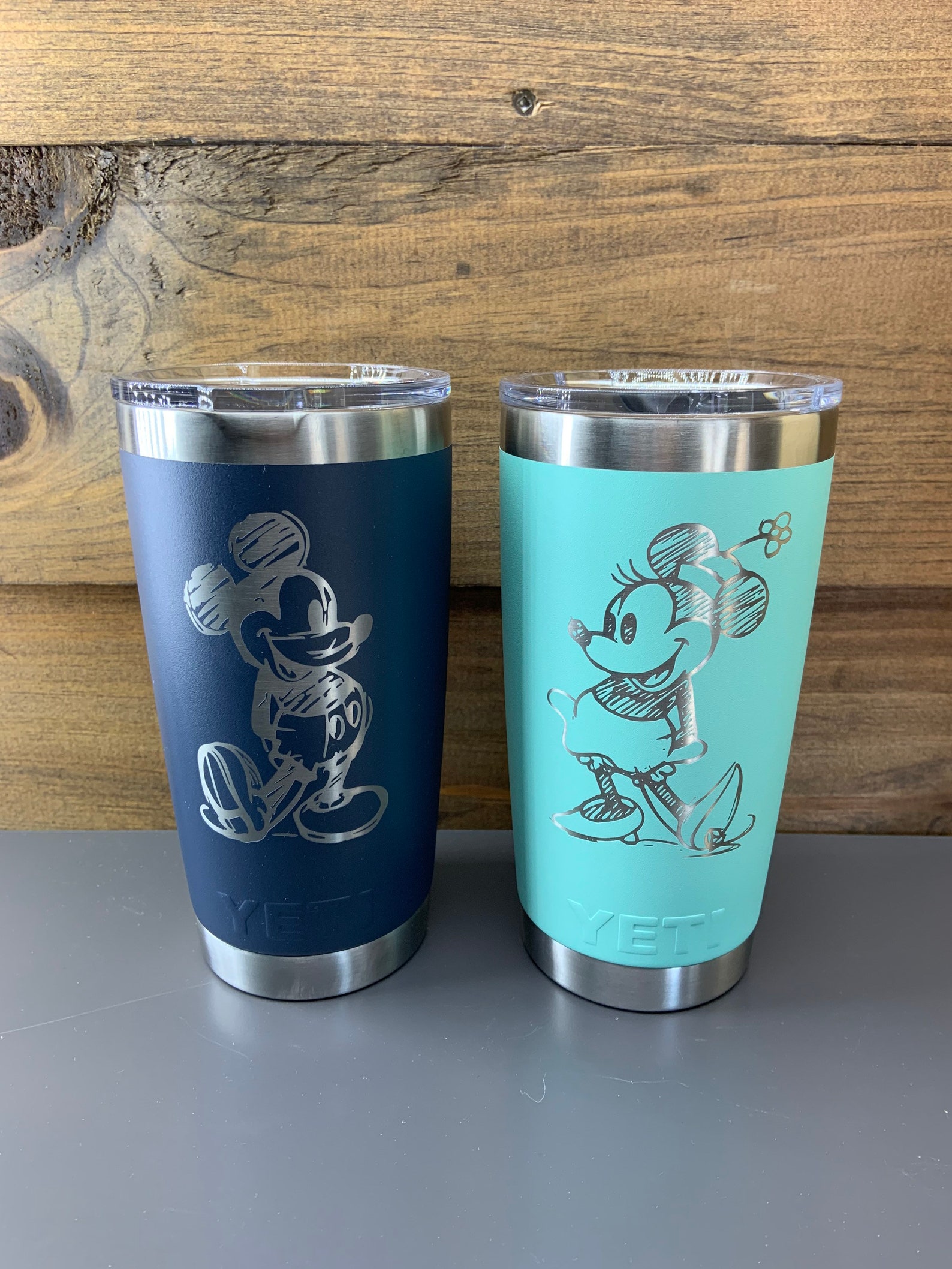Disney YETI Personalized 20 Oz YETI Tinkerbell Goofy - Etsy
