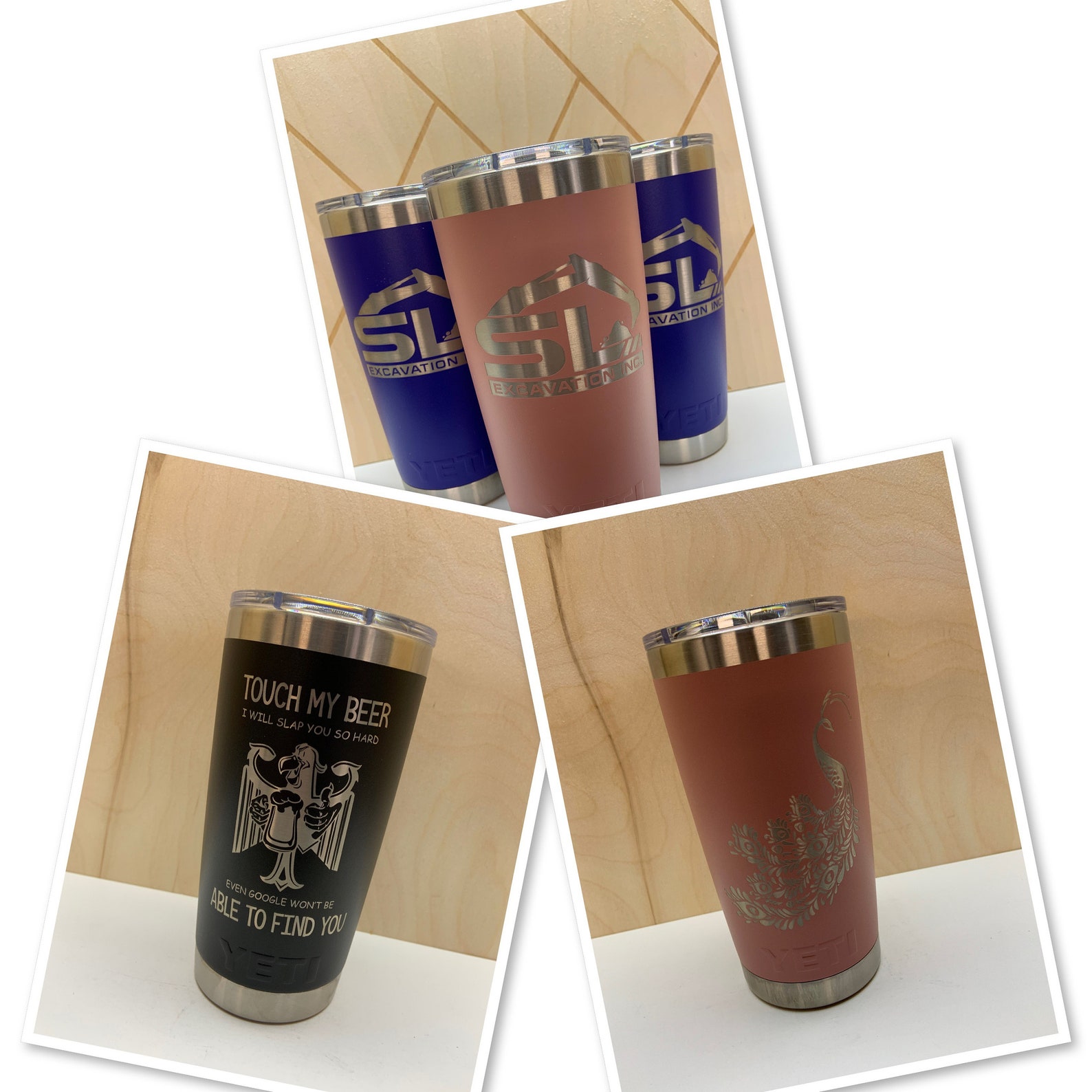 YETI Personalized 20 Oz YETI Custom Stainless Steel YETI - Etsy Canada