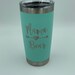 Mom YETI, Personalized 20 Oz YETI, Mother's Day, Custom Stainless Steel ...