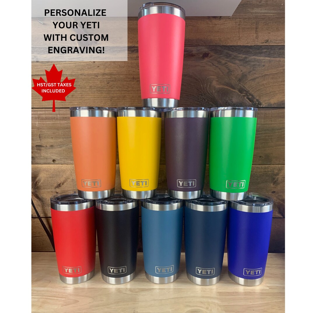 YETI Personalized 20 Oz YETI Custom Stainless Steel YETI - Etsy