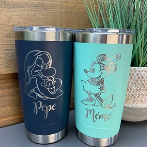 Disney YETI, Personalized 20 Oz YETI, Tinkerbell, Goofy, Frozen, Olaf ...