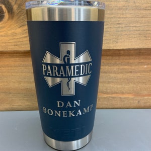 Nurse YETI, Personalized 20 Oz YETI, Custom Stainless Steel Yeti ...