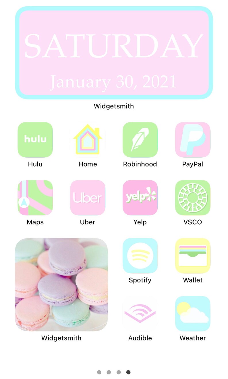 Pastel Aesthetic Icons Package iPhone iPad Ios14 App Icons - Etsy