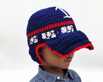 View Little boy winter caps by AHookerForYarn on Etsy