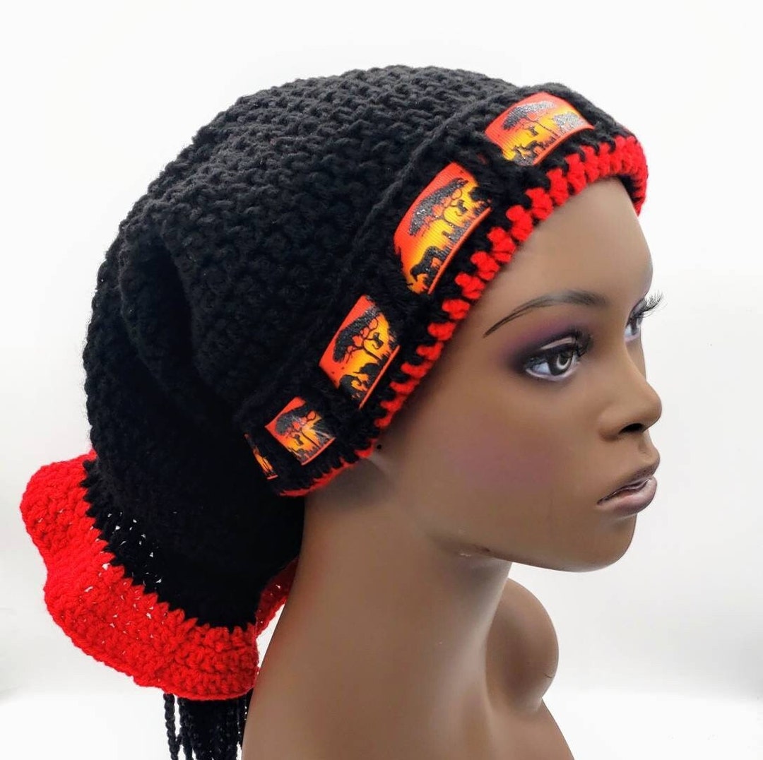 Safari Dreadlock Hat, Handmade Dread and Loc Accessories, Unique ...