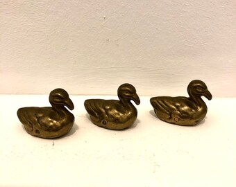 Solid Brass Ducks - Etsy