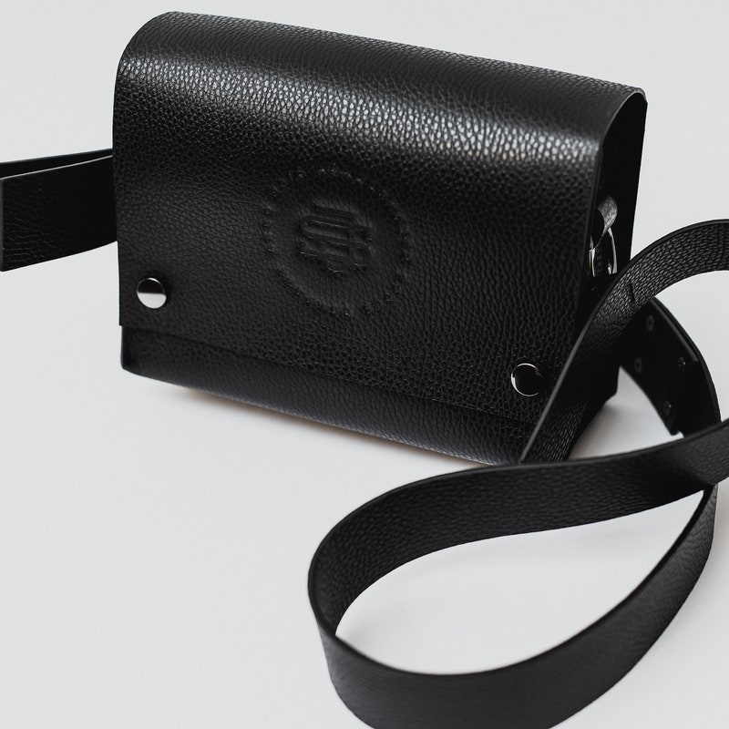 Rectangle Leather Bag - Etsy