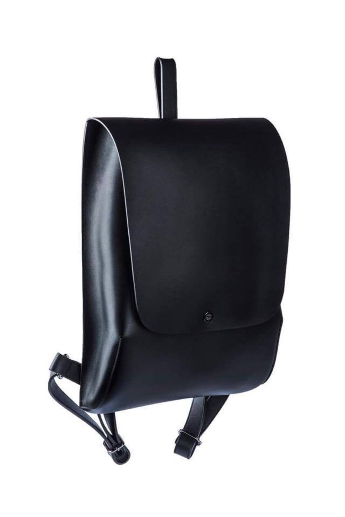 Leather Backpack- Coal L, Leather Backpack, Backpack, Laptop Backpack ...