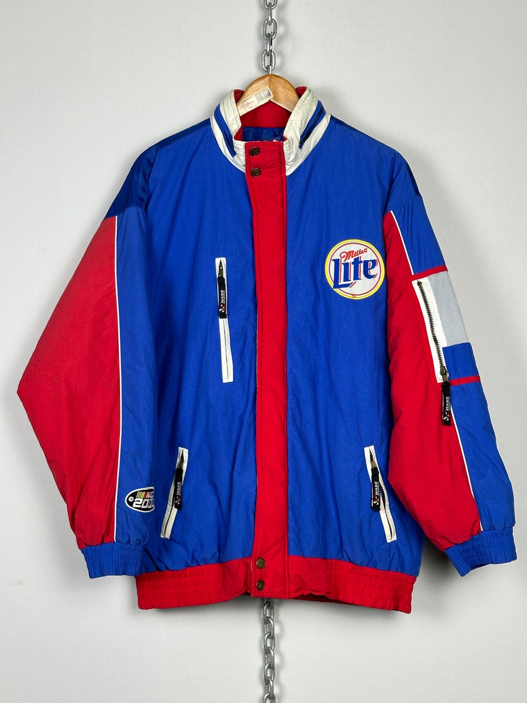 Nascar Rusty Wallace N2 Miller Lite Jacket Size S Chase Vintage 00s - Etsy