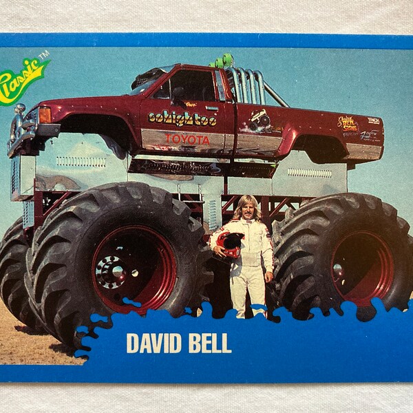 Monster Truck Trading Cards - Etsy