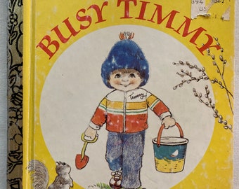 Busy Timmy Book - Etsy