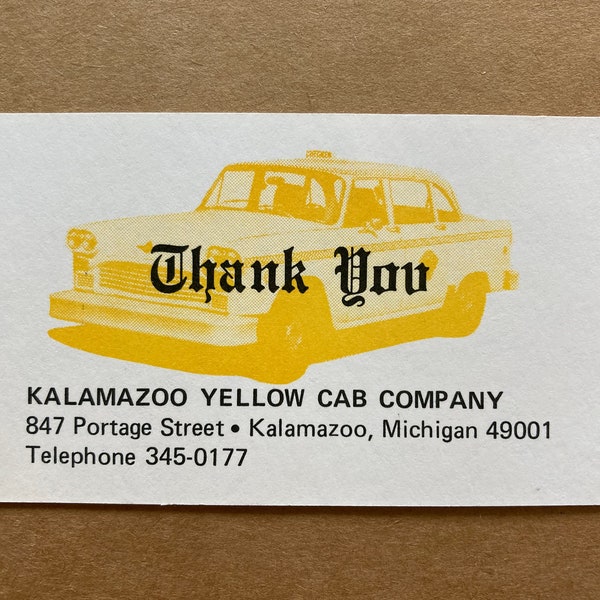 Yellow Cab - Etsy