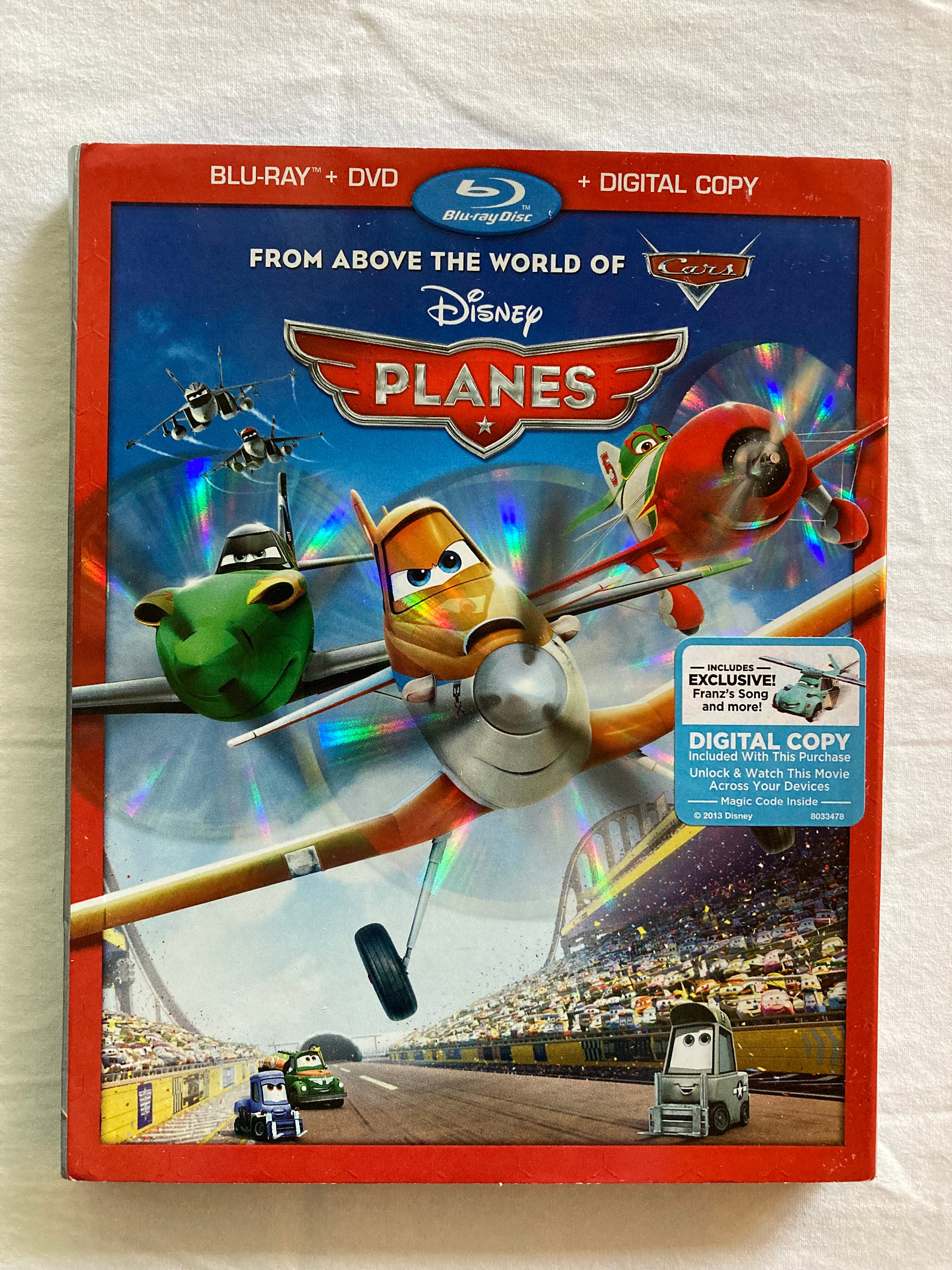 Disney Planes Dvd Cover