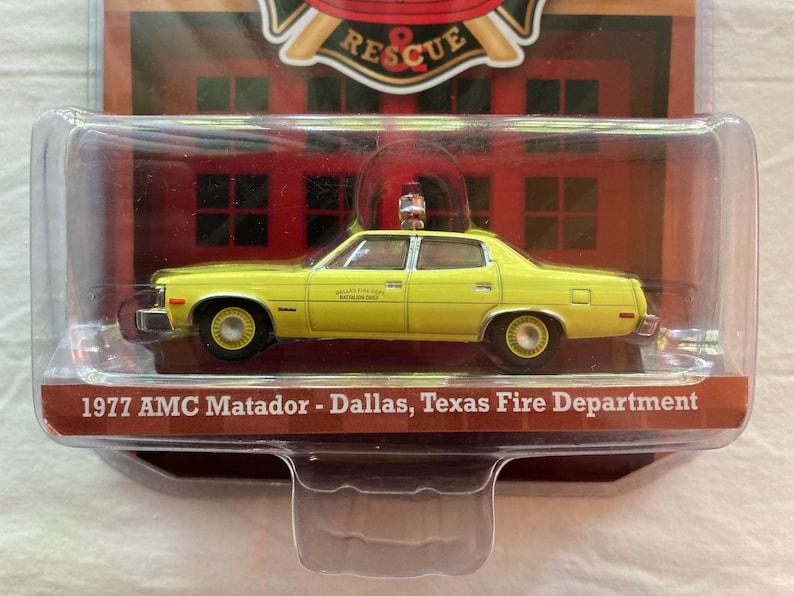 Greenlight Fire & Rescue 1977 AMC Matador - Dallas, Texas Fire ...